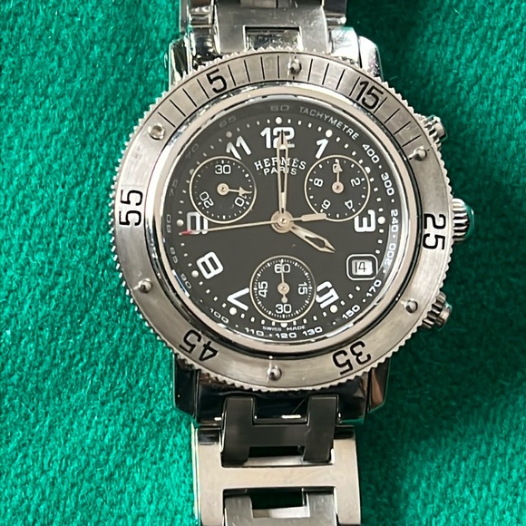 HEREMES | Accessories | Heremes Stainless Steel Clipper Diver Watch ...